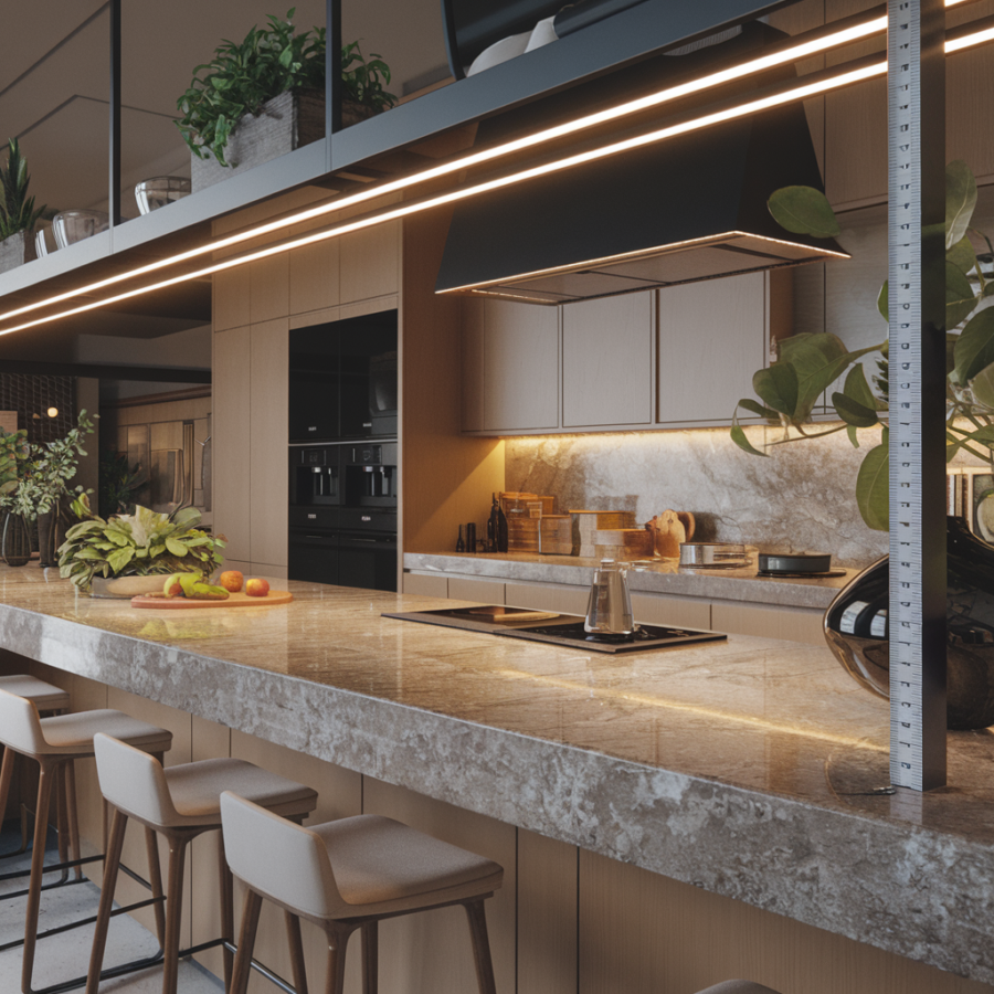 La Hauteur Idéale pour Votre Plan de Travail de Cuisine : Guide Pratique